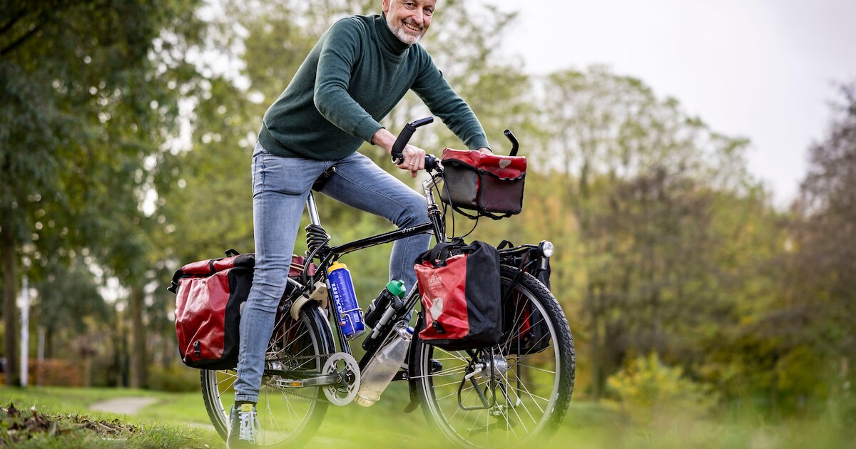 Coen zegde zijn baan op en begon te fietsen: ‘Ik leerde dat je met ...