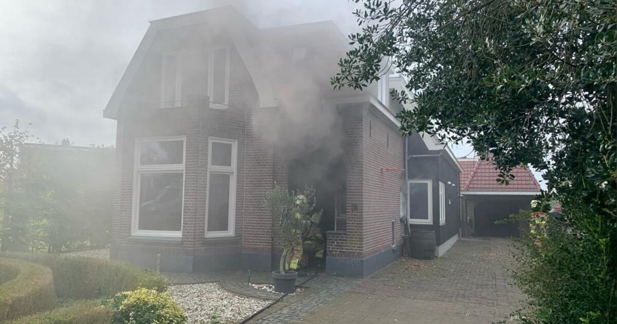 Brand in meterkast zorgt voor flinke roetschade, huis in Gramsbergen ...