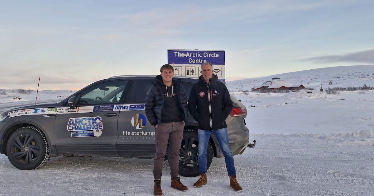 Thomas (18) was jongste deelnemer aan ‘ijskoude’ Arctic Challenge ...