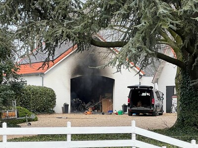 Forse schade aan schuur in Beek na uitslaande brand - Oozo.nl