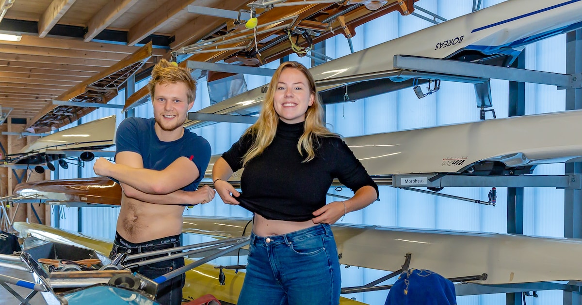 Roeiers uit Zwolle gaan uit de kleren voor blootkalender: ‘Elk lichaam ...