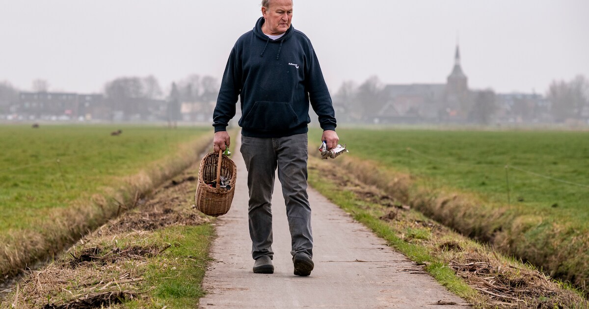 Boer Gerrit kent de dramatische gevolgen van blikjes in het weiland ...