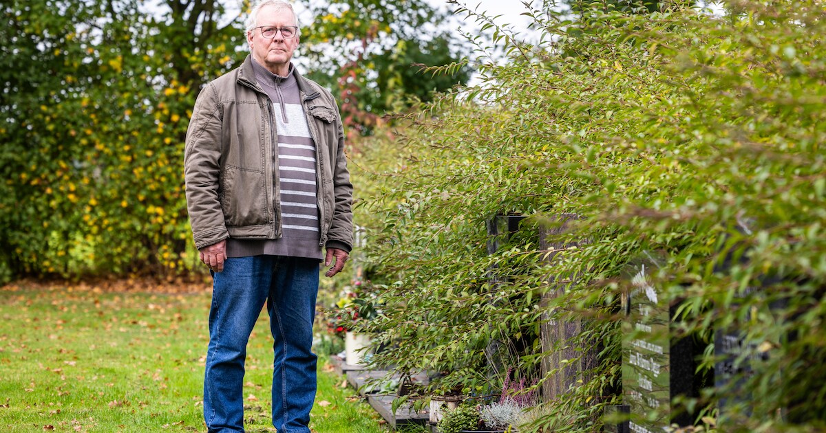 Jan (67) ergert zich aan onderhoud op begraafplaats van zoon: ‘Dan baal ...