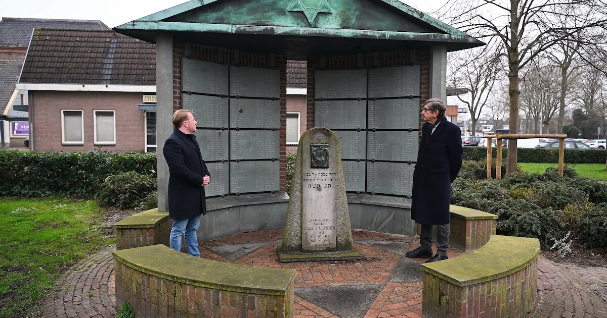Nieuwe verlichting Joods Monument Meppel brengt slachtoffers Nazi’s ...