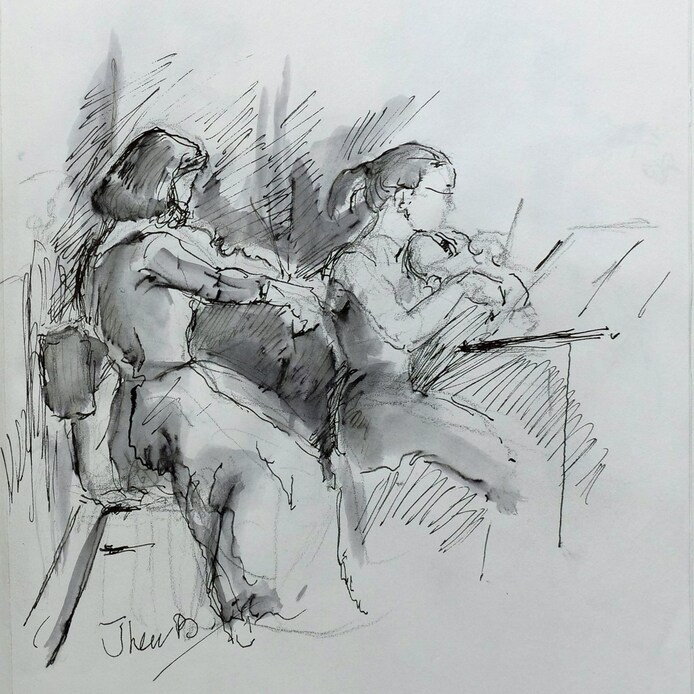 Bijzondere tentoonstelling in Lochem: tekentalent Thea Bargeman in de ...