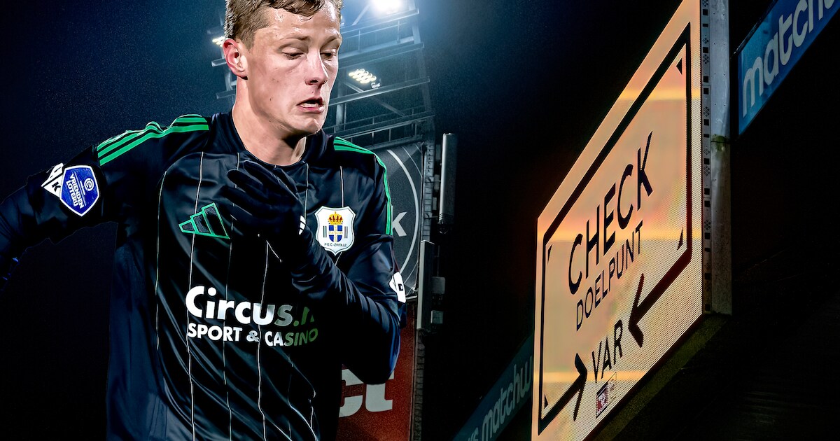 Wéér enorme blunder van VAR bij PEC Zwolle: heeft het zin om naar de ...