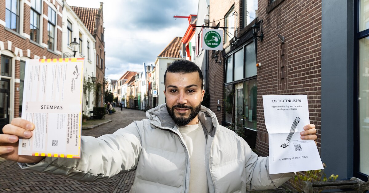 Hazhar (40) vluchtte uit Iran, nu kan hij eindelijk stemmen: ‘Ik besef ...