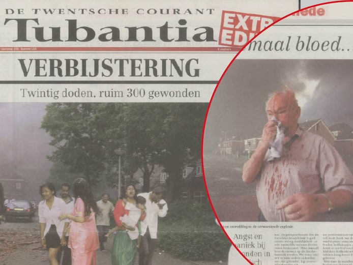 Deze speciale krant maakte Tubantia op de dag van de vuurwerkramp ...