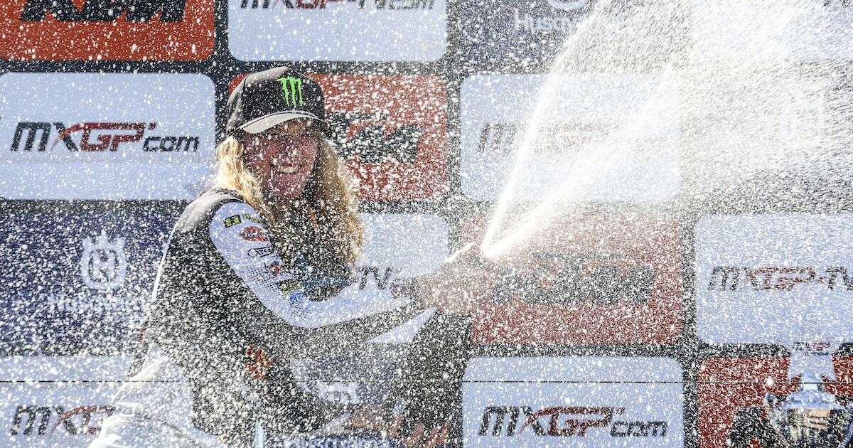 Toptalent Lotte van Drunen (17) jongste wereldkampioen motocross ooit ...