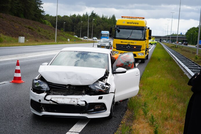 Ongeluk op A50 bij Heerde: rijstrook dicht, 12 km file | 112 nieuws Heerde | destentor.nl