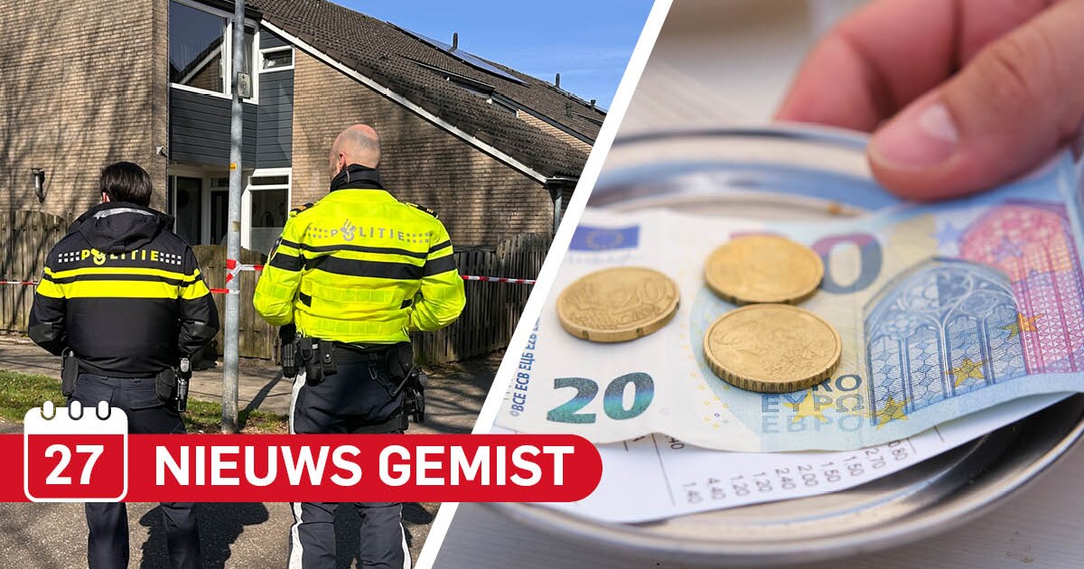 Gemist? Vrouw dood gevonden in woning in Almelo & zoveel fooi is ...