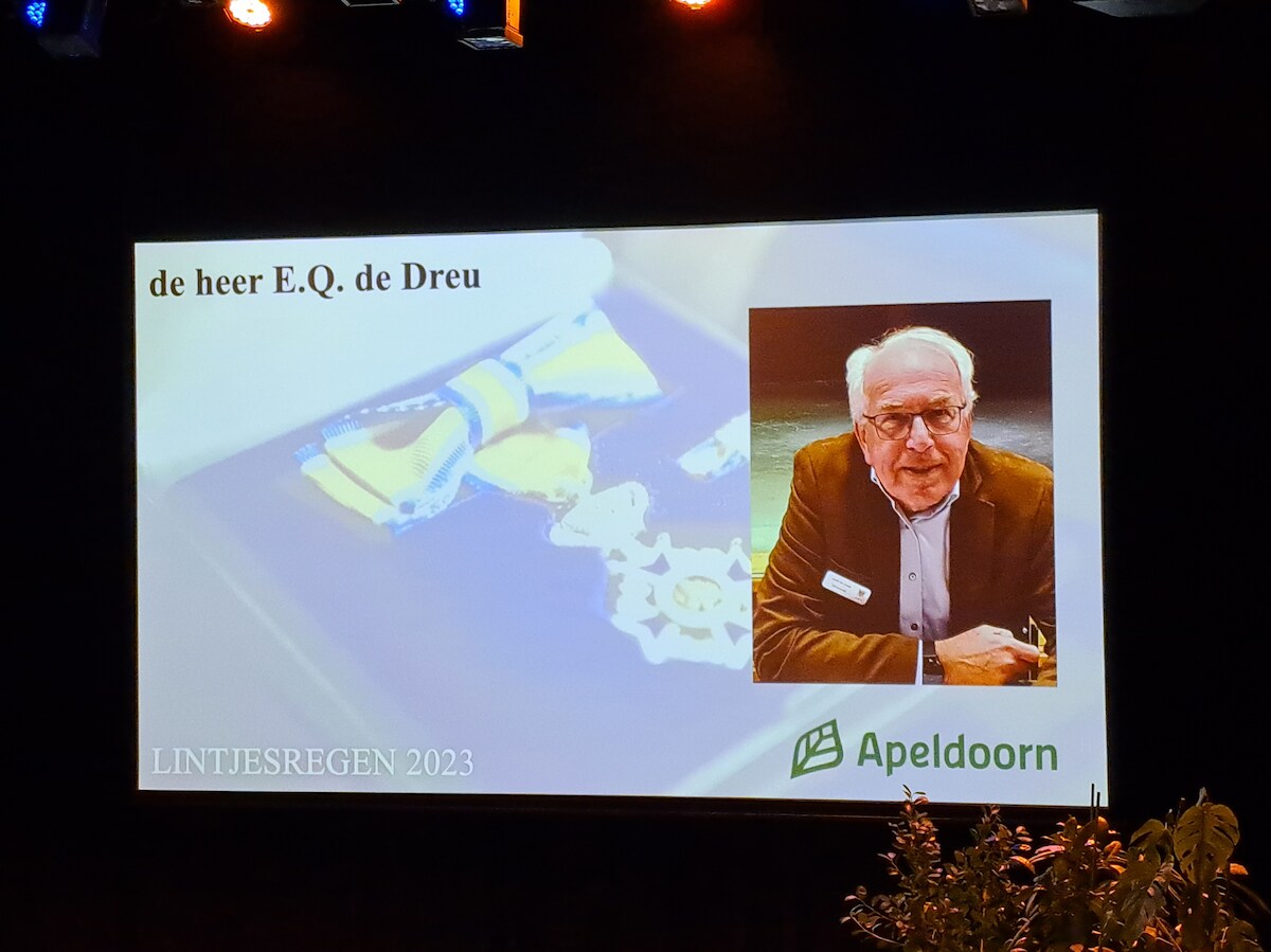 Lintjes in Apeldoorn | ‘Ik heb voor het eerst van mijn leven tegen mijn ...