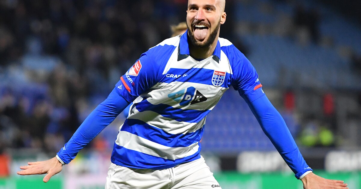 Met Tolis Vellios verliest PEC Zwolle z’n publiekslieveling: zes ...