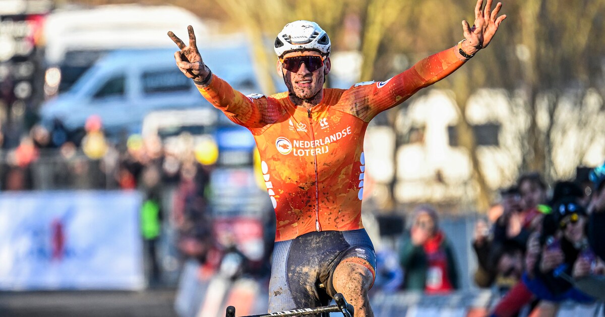 Superieure Mathieu van der Poel verovert zevende wereldtitel veldrijden ...