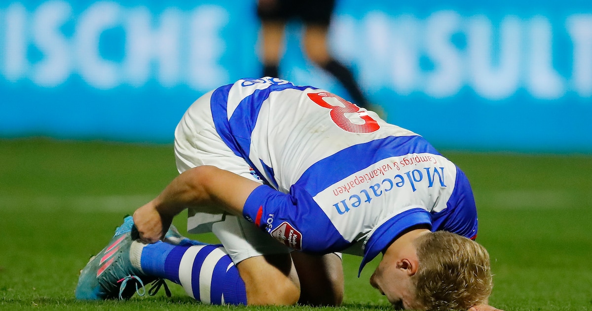 Middenvelder Dean Huiberts ontbreekt komende weken bij PEC Zwolle ...