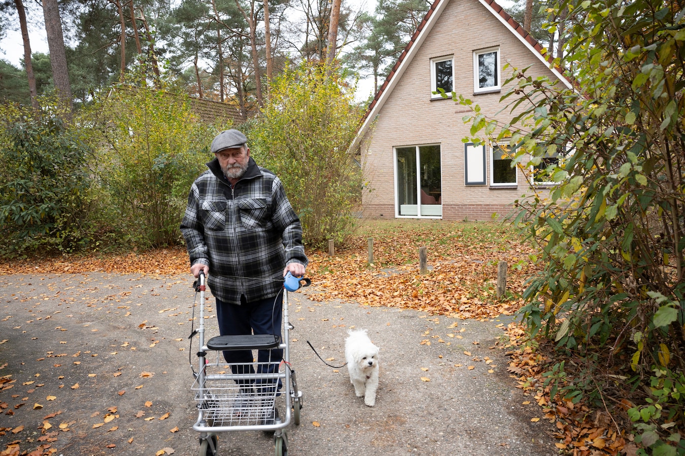 Derk (75) ziet drone neerstorten in Oldebroek: ‘Die zal wel van ...