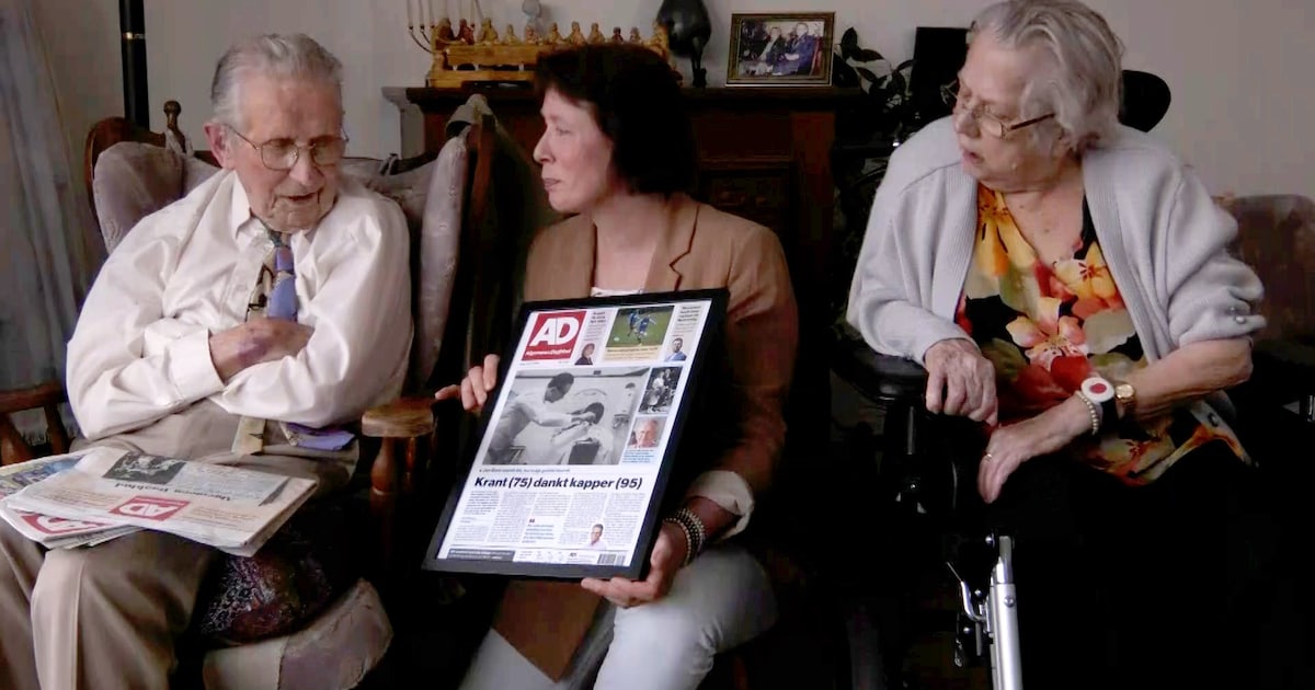 95-jarige AD-abonnee ontmoette zijn vrouw via onze krant | Nieuws | De ...